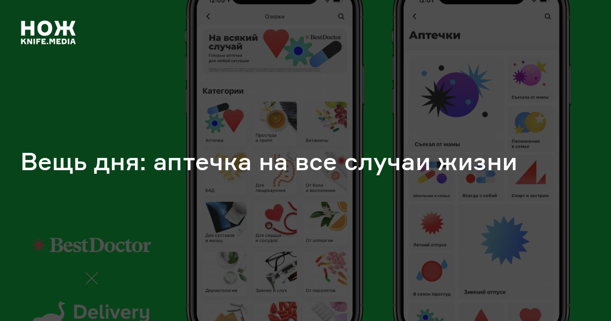 Вещь дня: аптечка на все случаи жизни — Нож